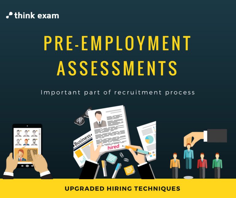 Pre Employment Assessments Think Exam Blog